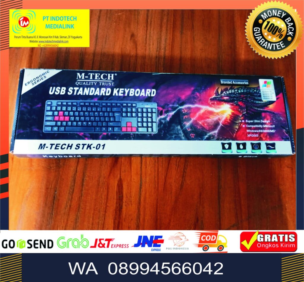 KEYBOARD USB M-TECH STK-01 – Indotechmedialink.com